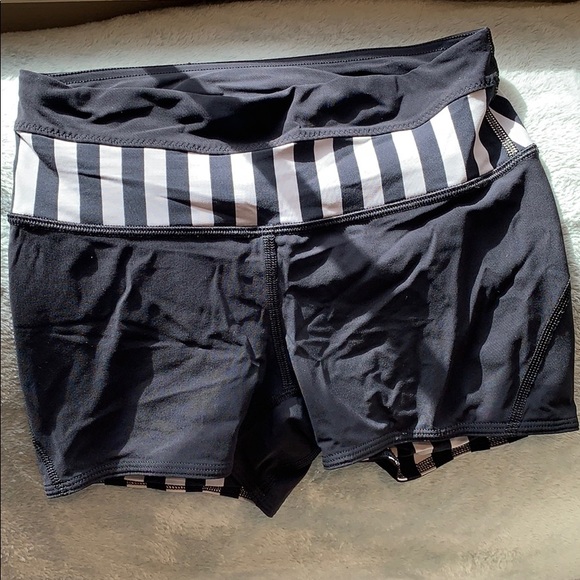 lululemon athletica | Shorts | Lulu Lemon Reversible Spandex Shorts ...